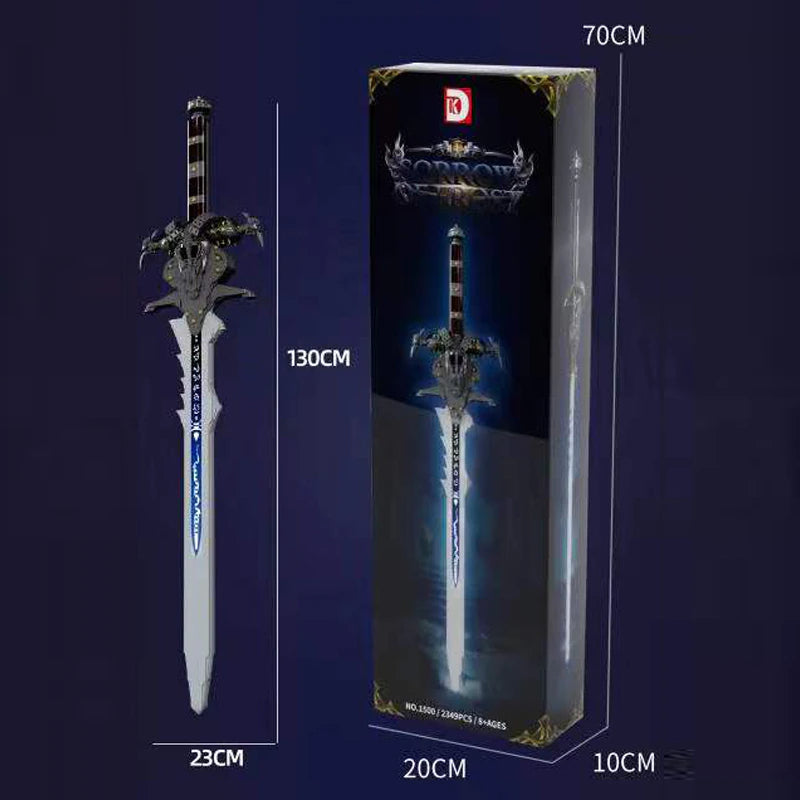 DK 1500 - WoW Frostmourne Schwert - 2349 Klemmbausteine – Modbrix