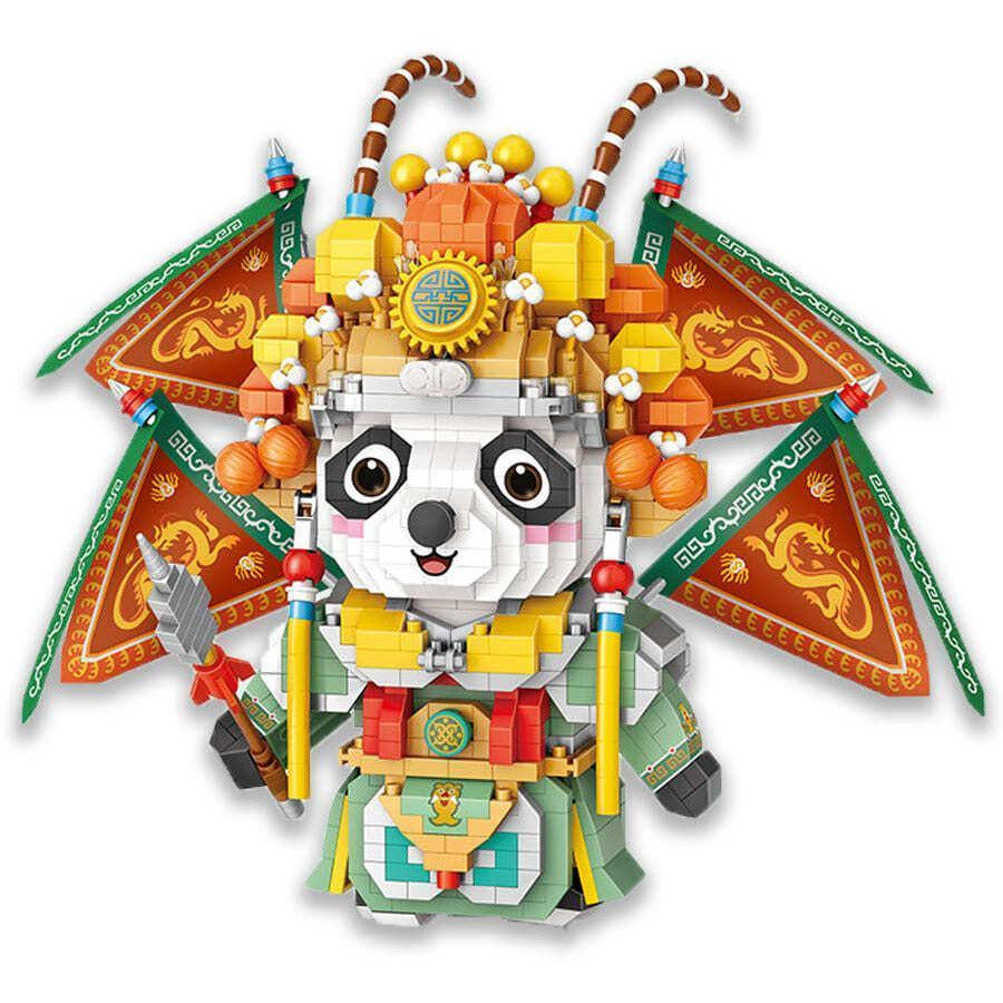 LOZ 8107 - Starker Panda (Diamond Blocks) - 1210 Klemmbausteine – Modbrix